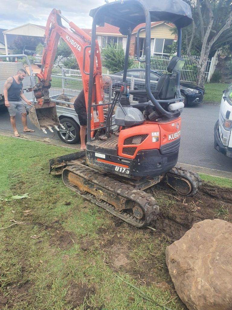 Mini Digger Excavator Hire Gold Coast - Get Free Quote Today